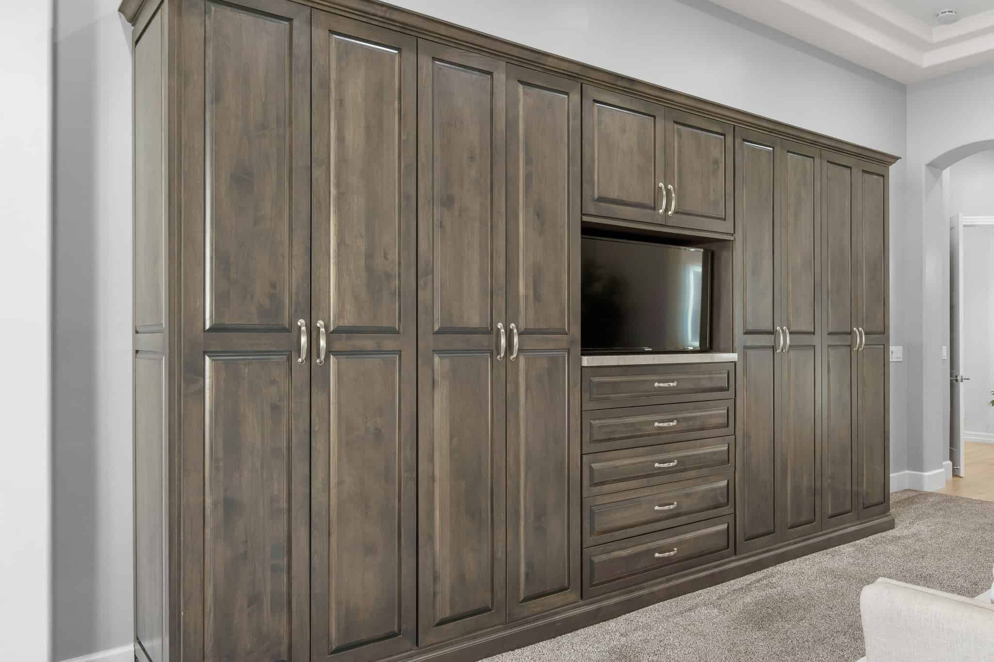 Media Centers - Entertainment Walls - Classy Closets